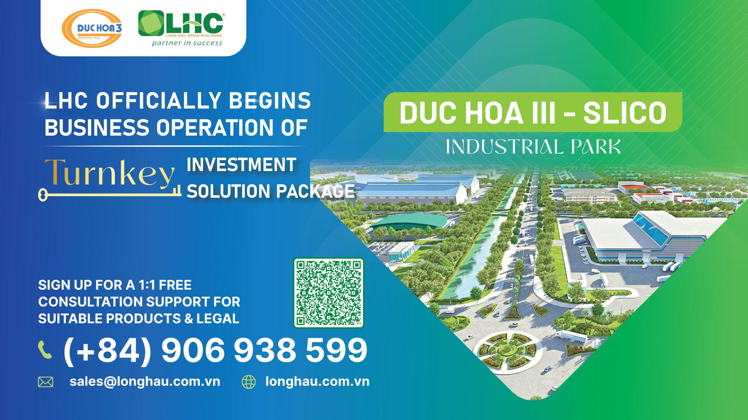 LHC OFFICIALLY BEGINS BUSINESS OPERATION OF DUC HOA III - SLICO ...