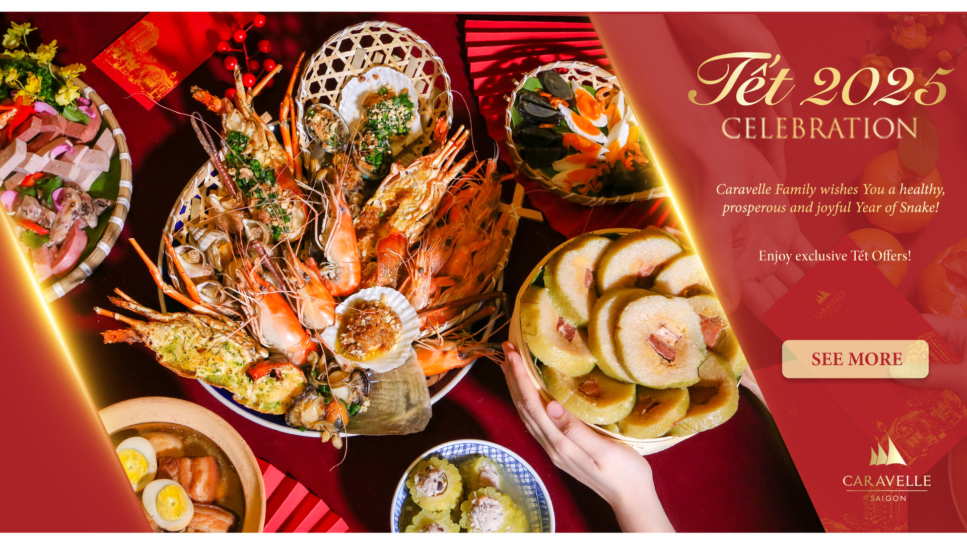 Welcome Year of the Snake at Caravelle Saigon - SINGCHAM VIETNAM