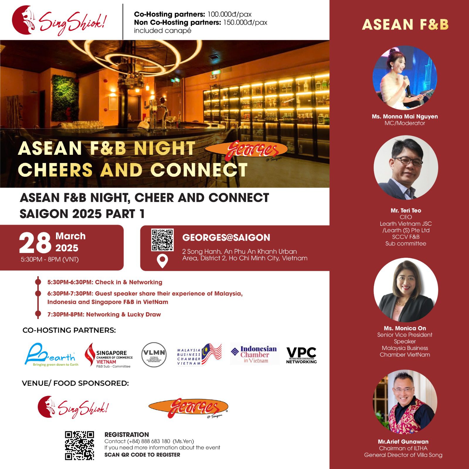 🔥ASEAN F&B NIGHT CHEERS AND CONNECT - SINGCHAM VIETNAM