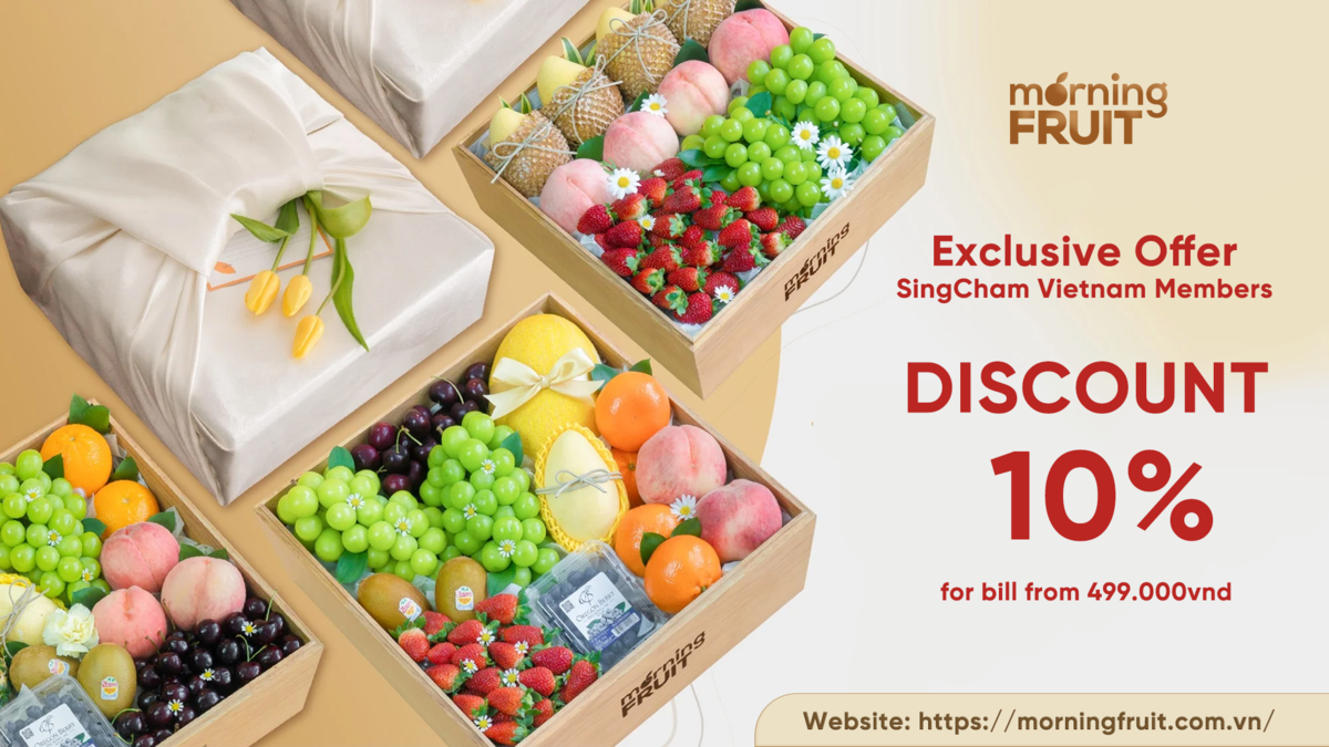 Morning Fruit’s Fresh Offerings - SINGCHAM VIETNAM