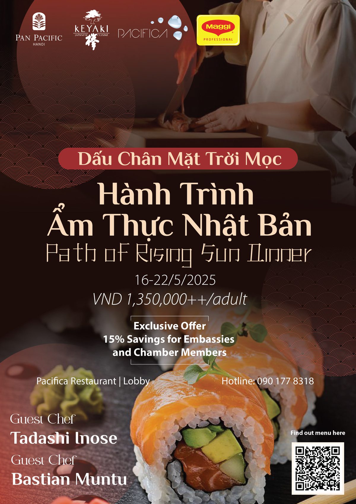 Path of Rising Sun Dinner: A Flavor Journey with Guest Chefs - SINGCHAM ...