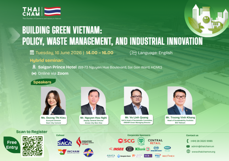 ThaiCham Seminar “Building Green Vietnam: Policy, Waste Management, and ...